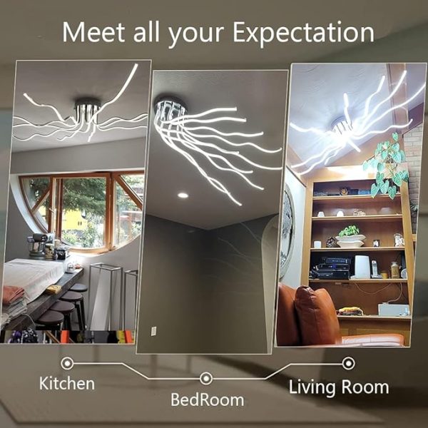 Modern And Simple Led Acrylic Ceiling Light - TOMAX Lighting